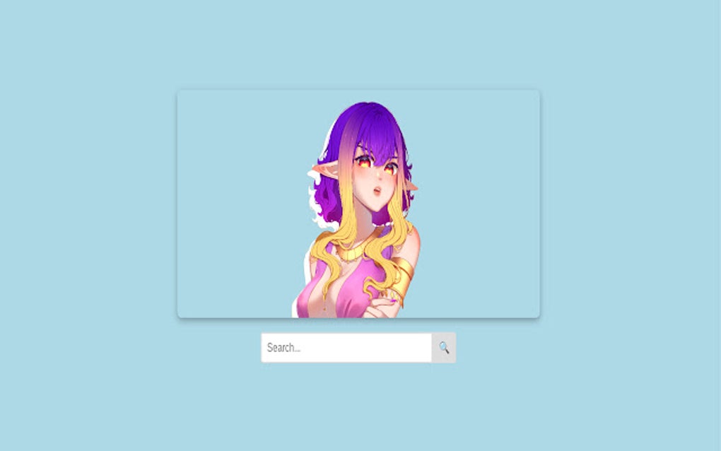 Waifu Bliss pour Google Chrome - Extension Télécharger