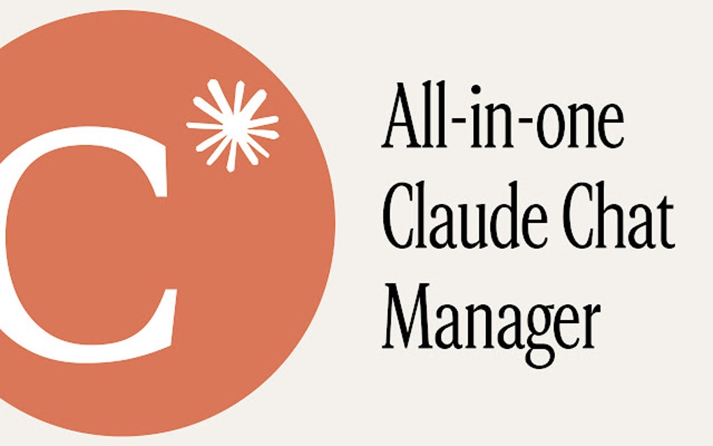 Claude Chat Manager สำหรับ Google Chrome - ส่วนขยาย ดาวน์โหลด