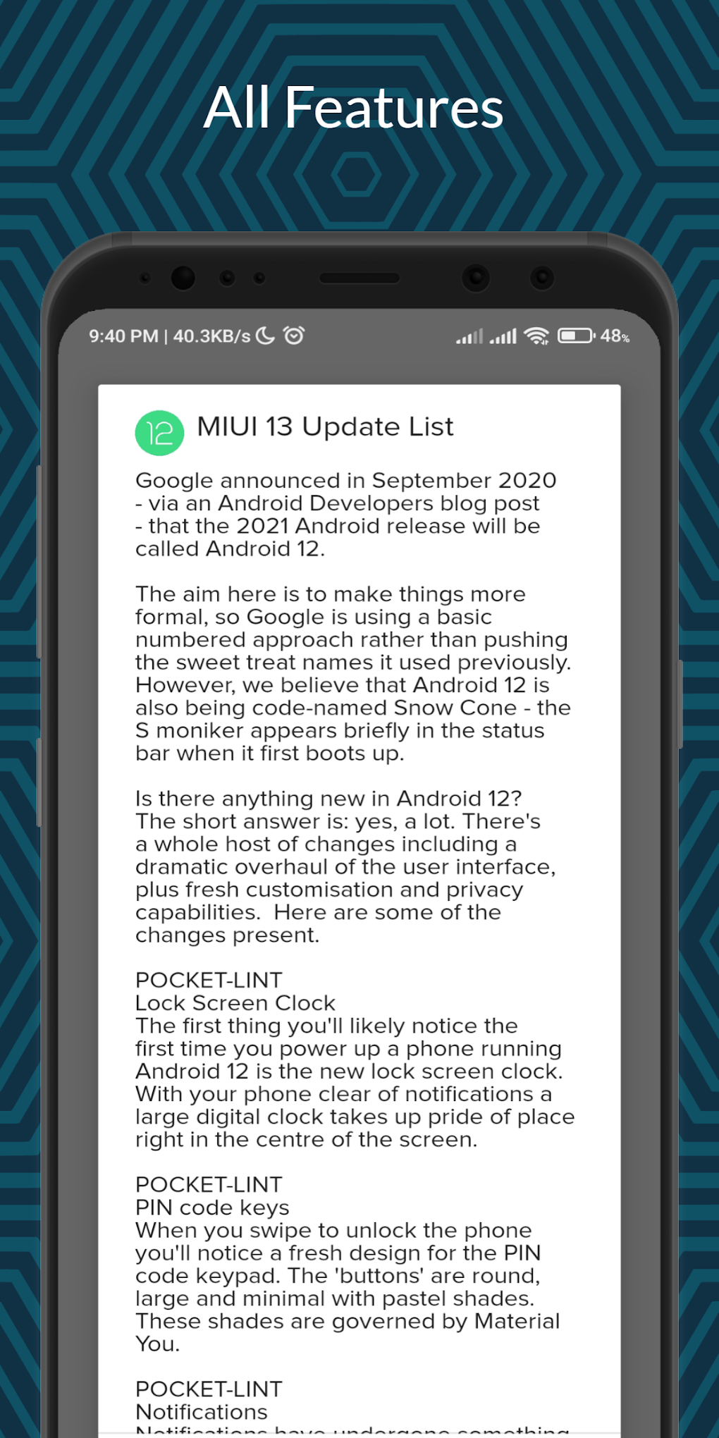 Android 12 Updater (Android) - Download