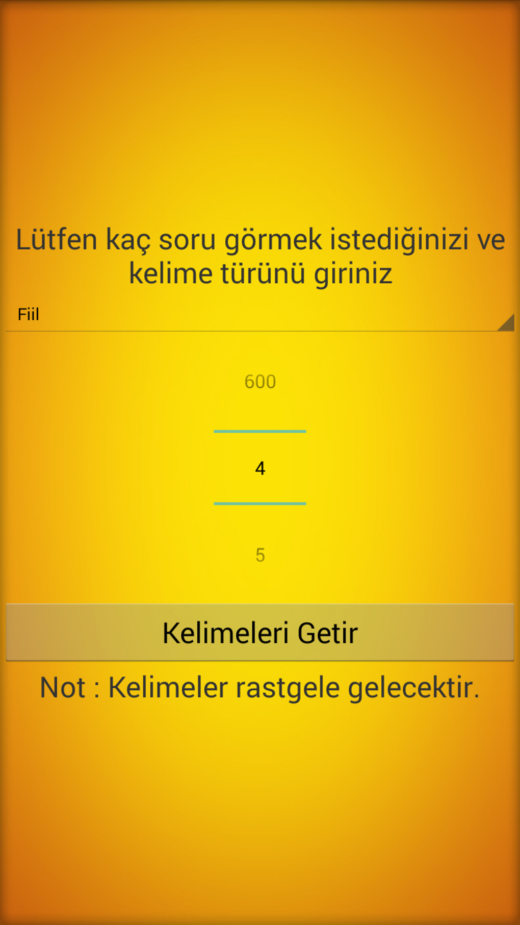 Android I in YDS Kelime Ezberleme Program APK ndir