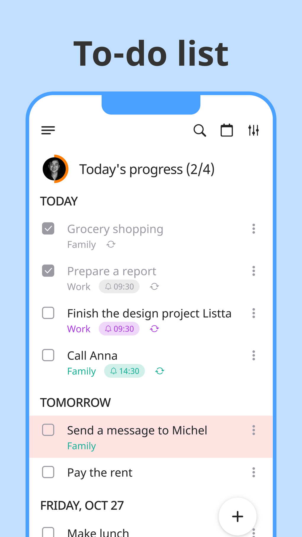 Listta Daily Planner Agenda For IPhone Download