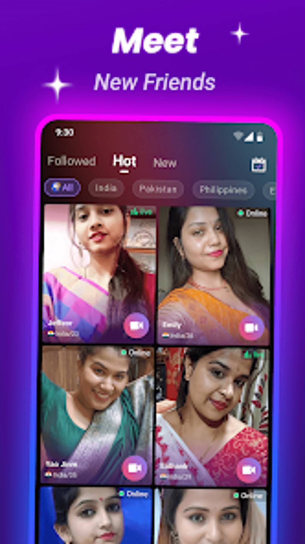 Fayee - Live Video Call para Android - Descargar