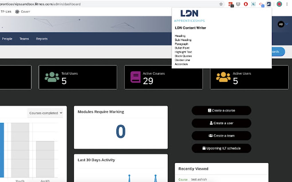 LDN Content Creator Google Chrome için - Eklenti İndir