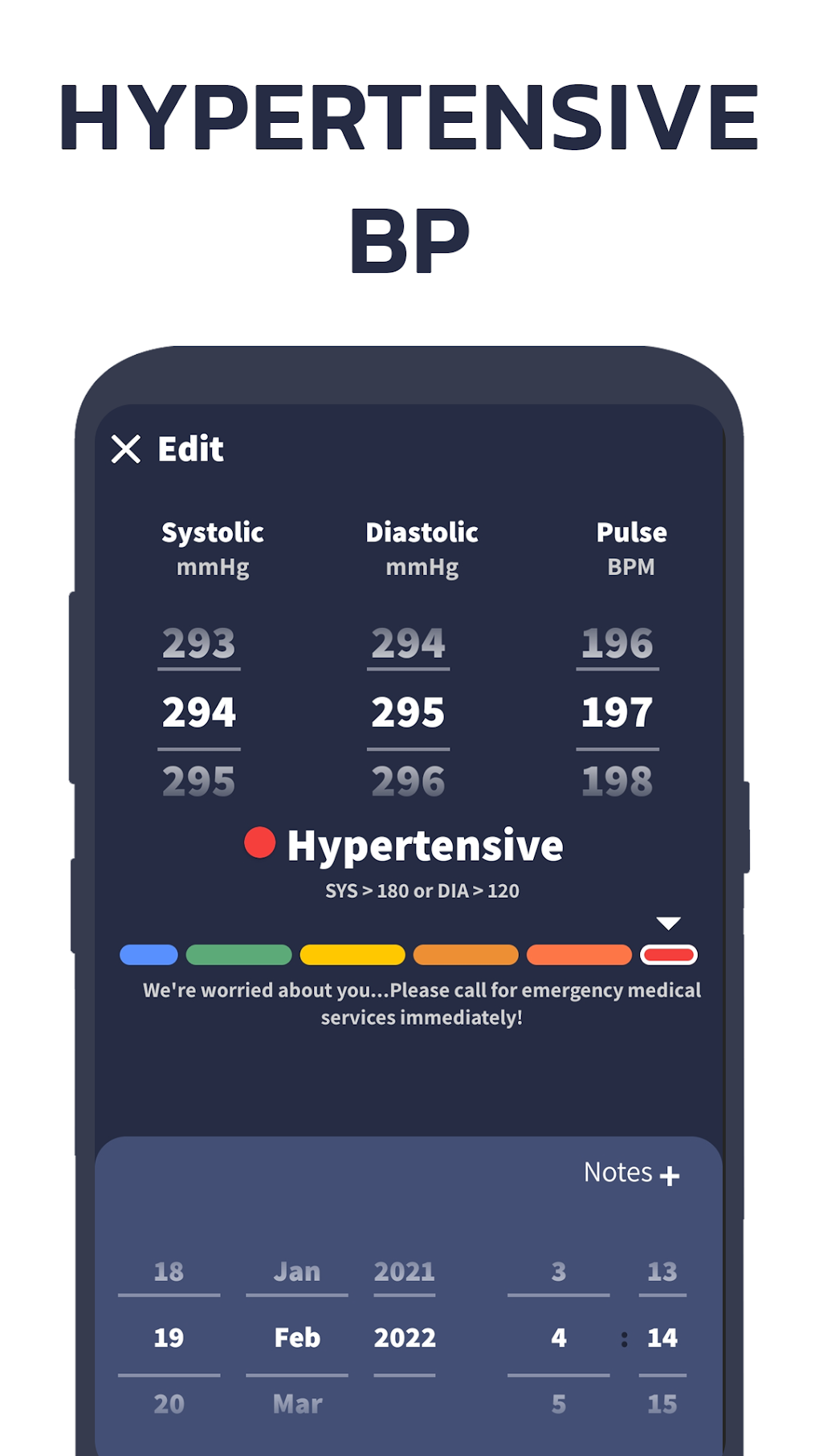 Blood Pressure App Android 