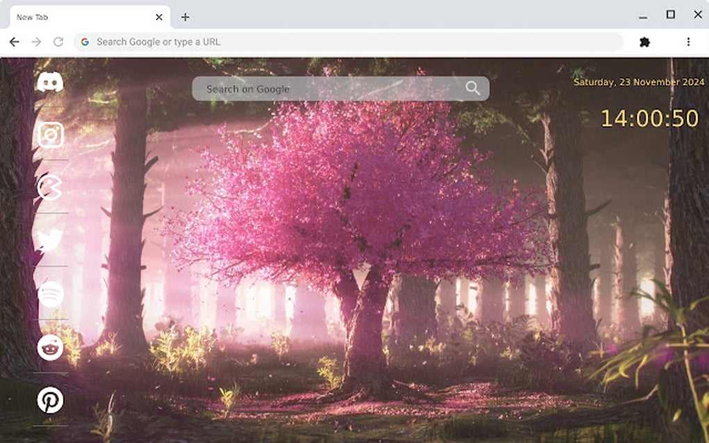 Cherry Blossom Tree: Beautiful Live Wallpaper for Chrome! for Google ...