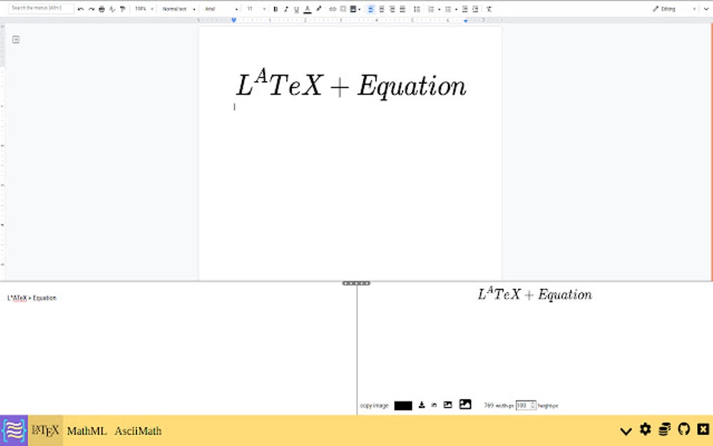 Math Equations Anywhere pour Google Chrome - Extension Télécharger