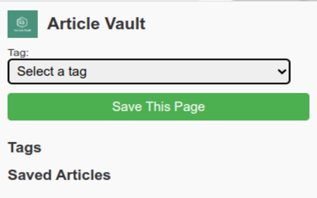Article Vault para Google Chrome - Extensión Descargar
