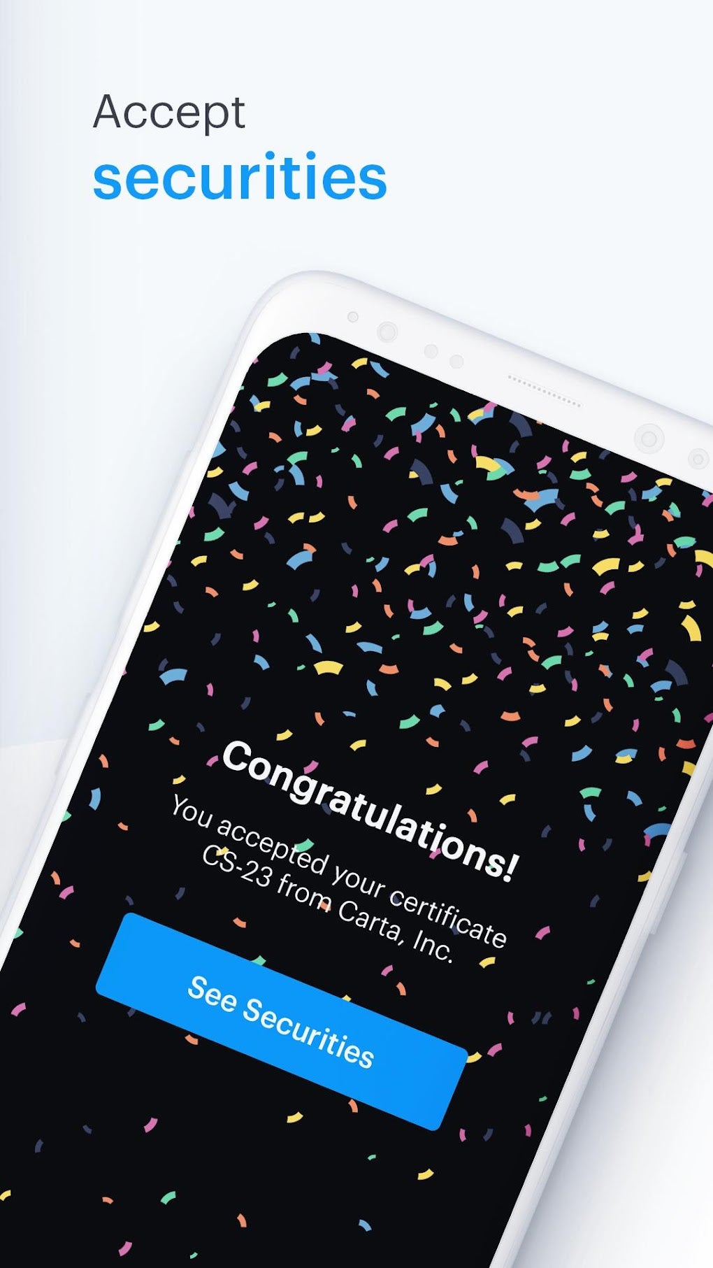 Carta - Manage your equity para Android - Descargar