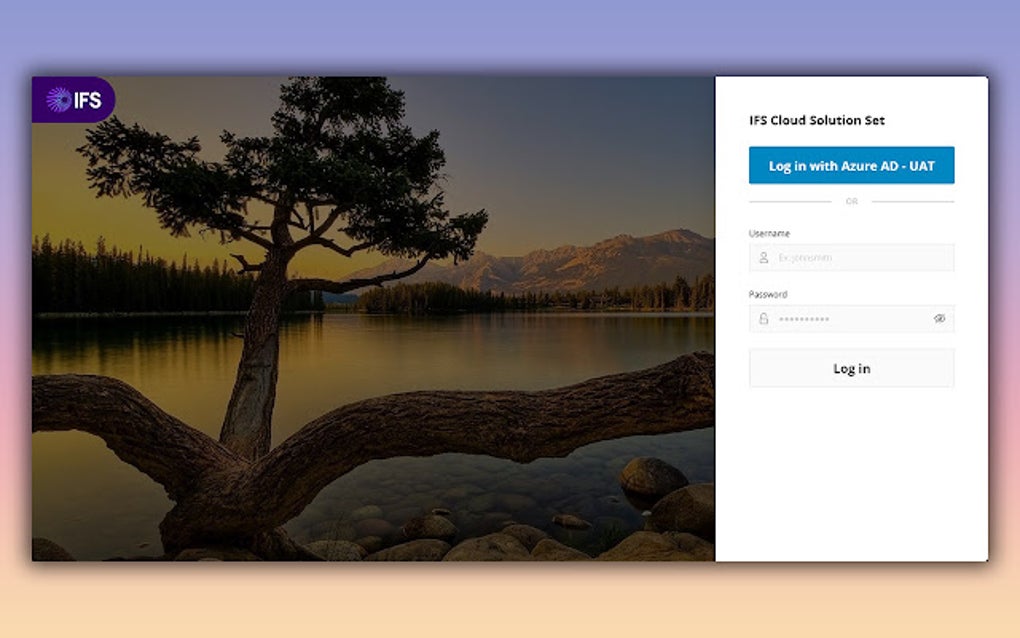 IFS Login Background Changer para Google Chrome - Extensión Descargar