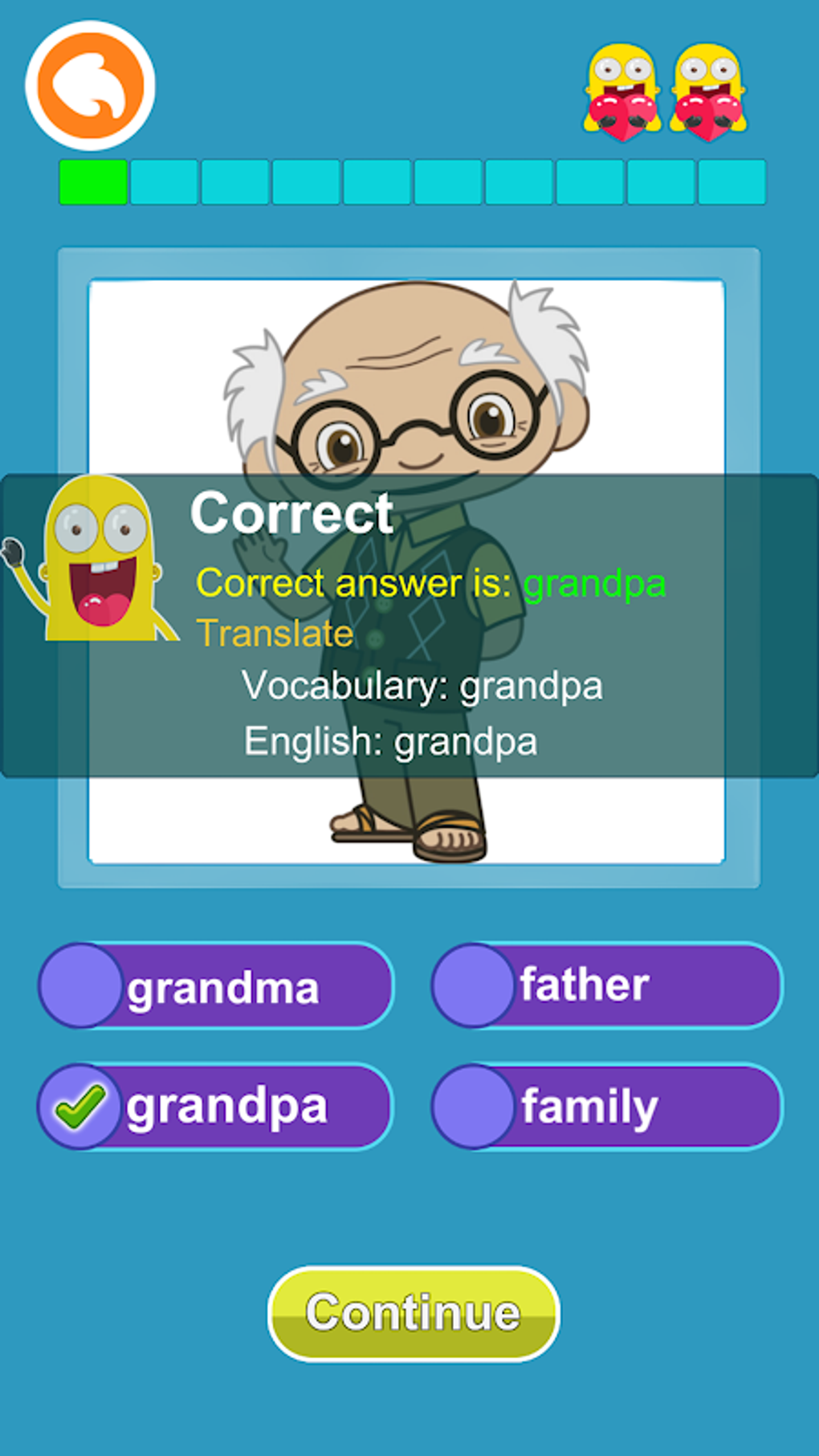 English Vocabulary:puzzle game APK pour Android - Télécharger