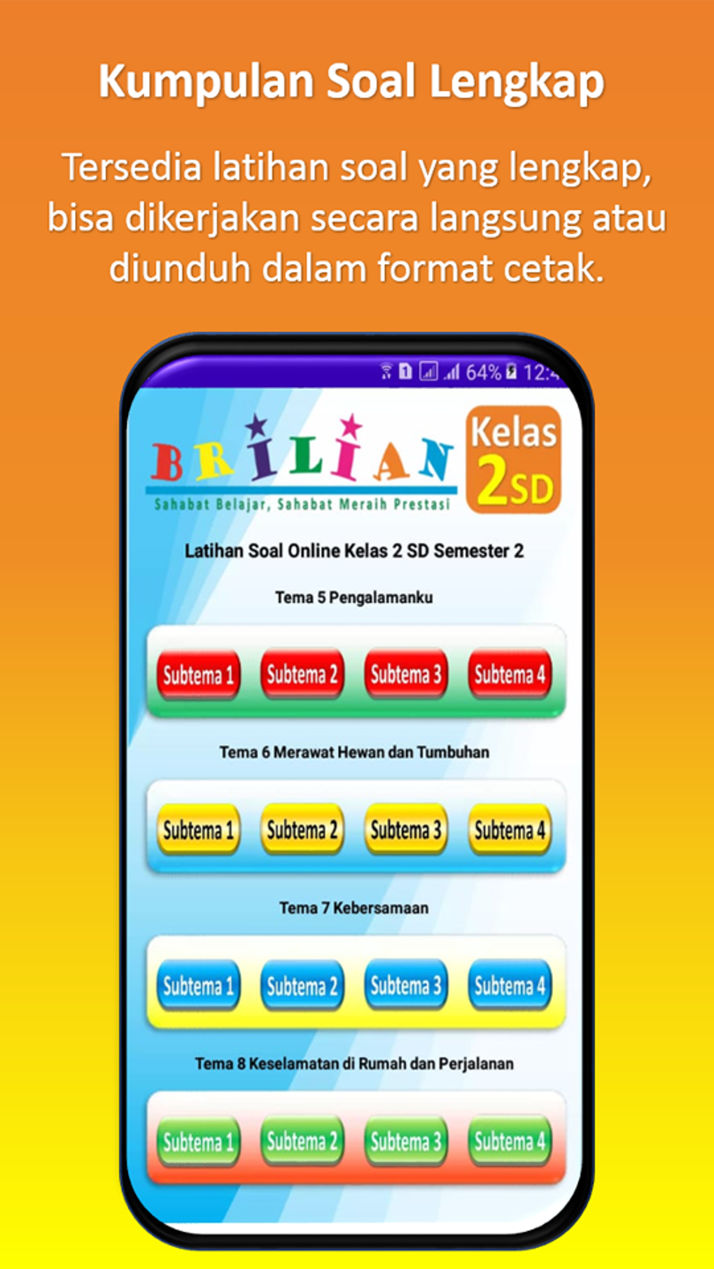 Bimbel Brilian Kelas 2 SD for Android - Download
