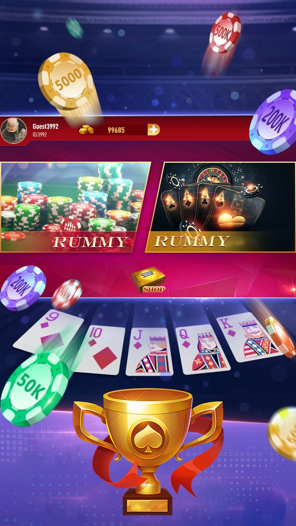 Rummy Fun for Android - Download