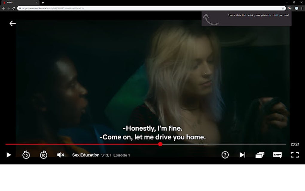 Netflix And Platonic Chill for Google Chrome - Extension Download