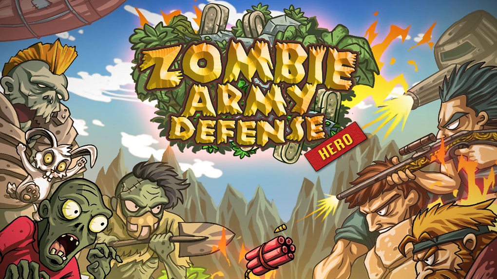 Zombie Army Defense HERO for iPhone - Download