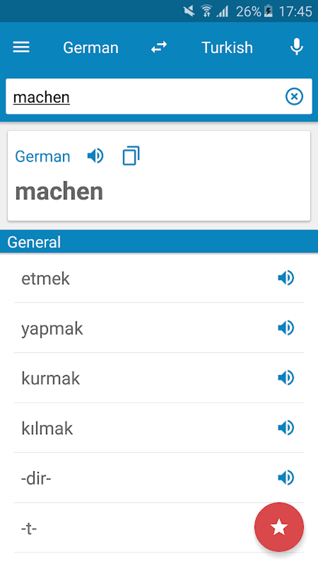 German-Turkish Dictionary APK for Android - Download