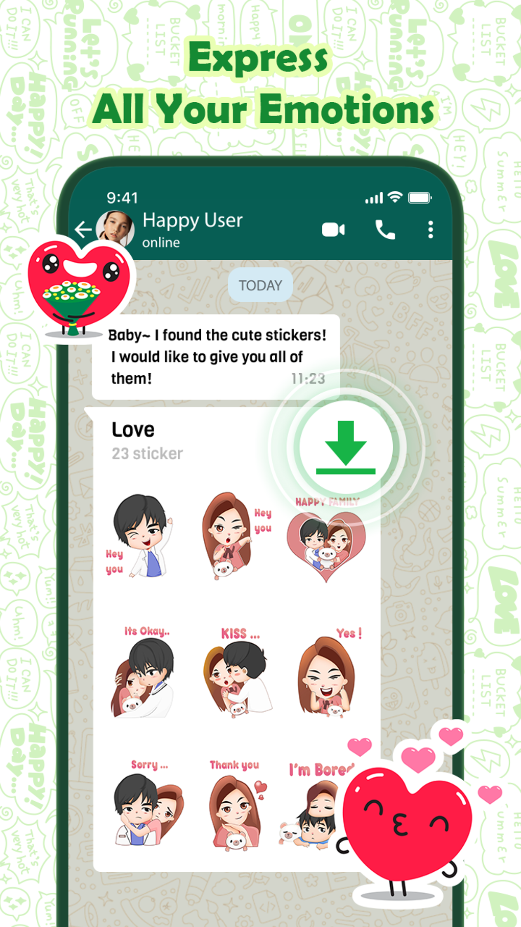 WA.Stickers - Stickers for WhatsApp WAStickerApps APK for Android ...