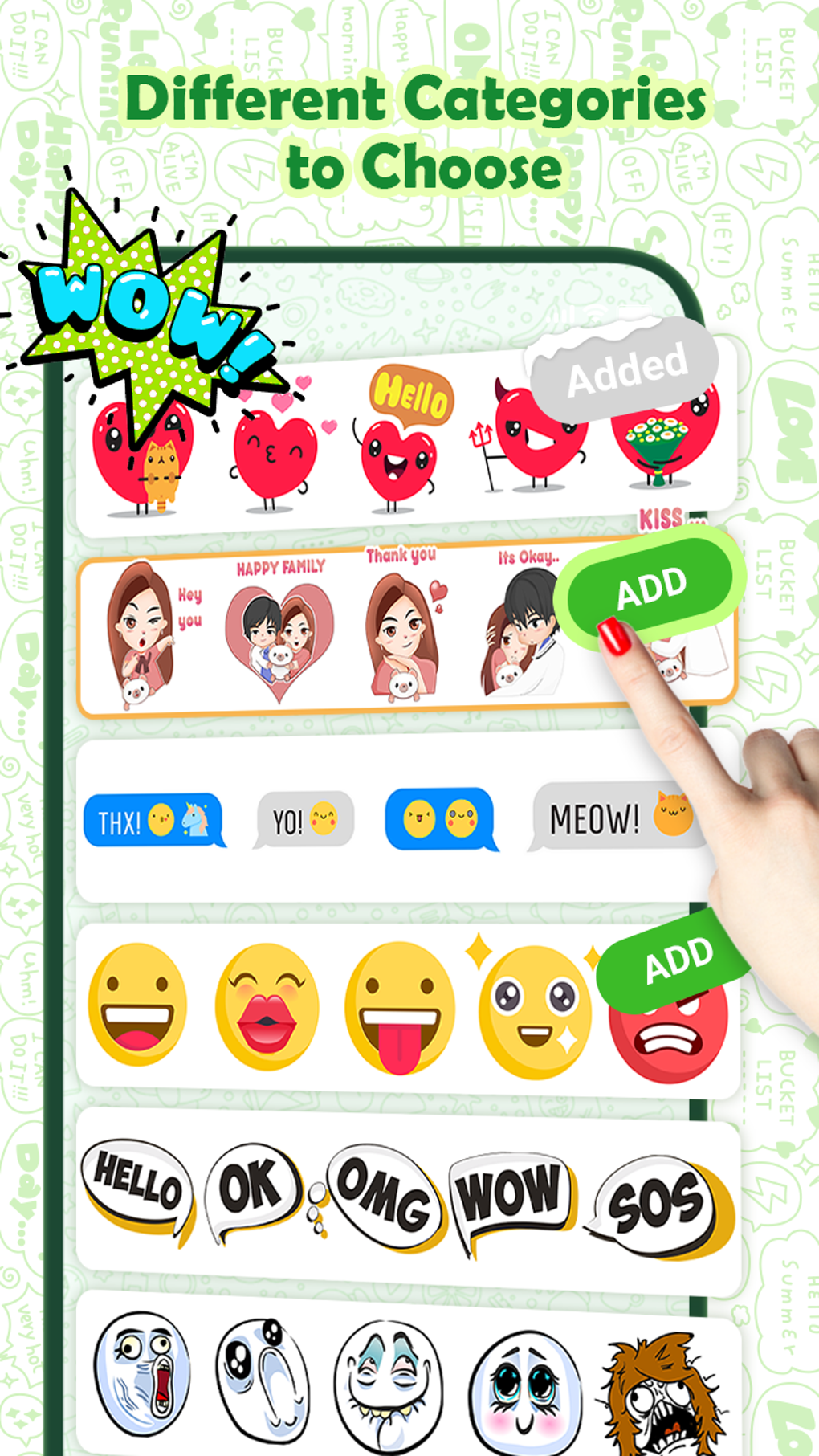 WA.Stickers - Stickers for WhatsApp WAStickerApps APK สำหรับ Android ...