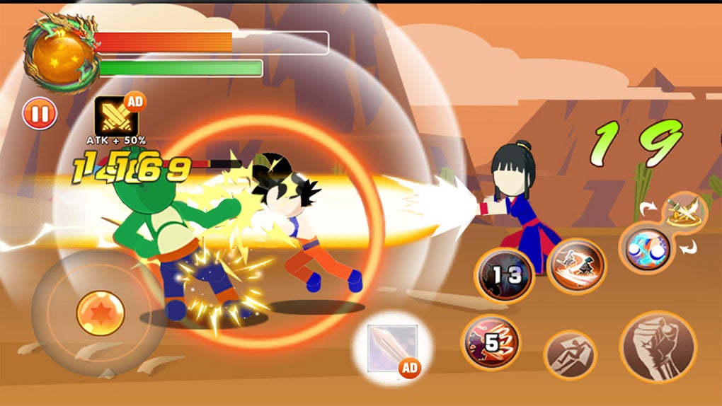 Dragon Stickman Attack : Universe Warriors para Android - Download