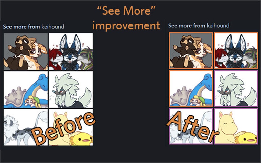 BFA (BetterFurAffinity) for Google Chrome - Extension Download