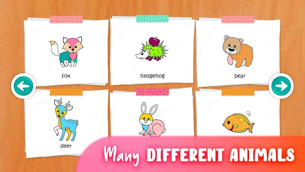 Animal drawings: Learn to draw for Android - Download