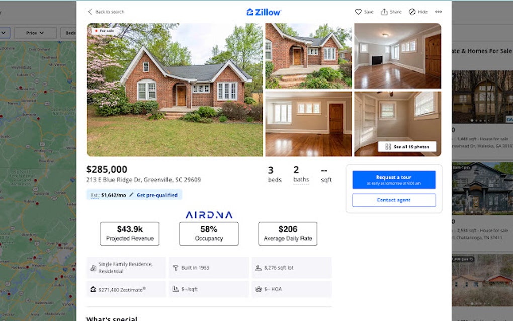 Revnest Dashboard for Zillow para Google Chrome - Extensión Descargar