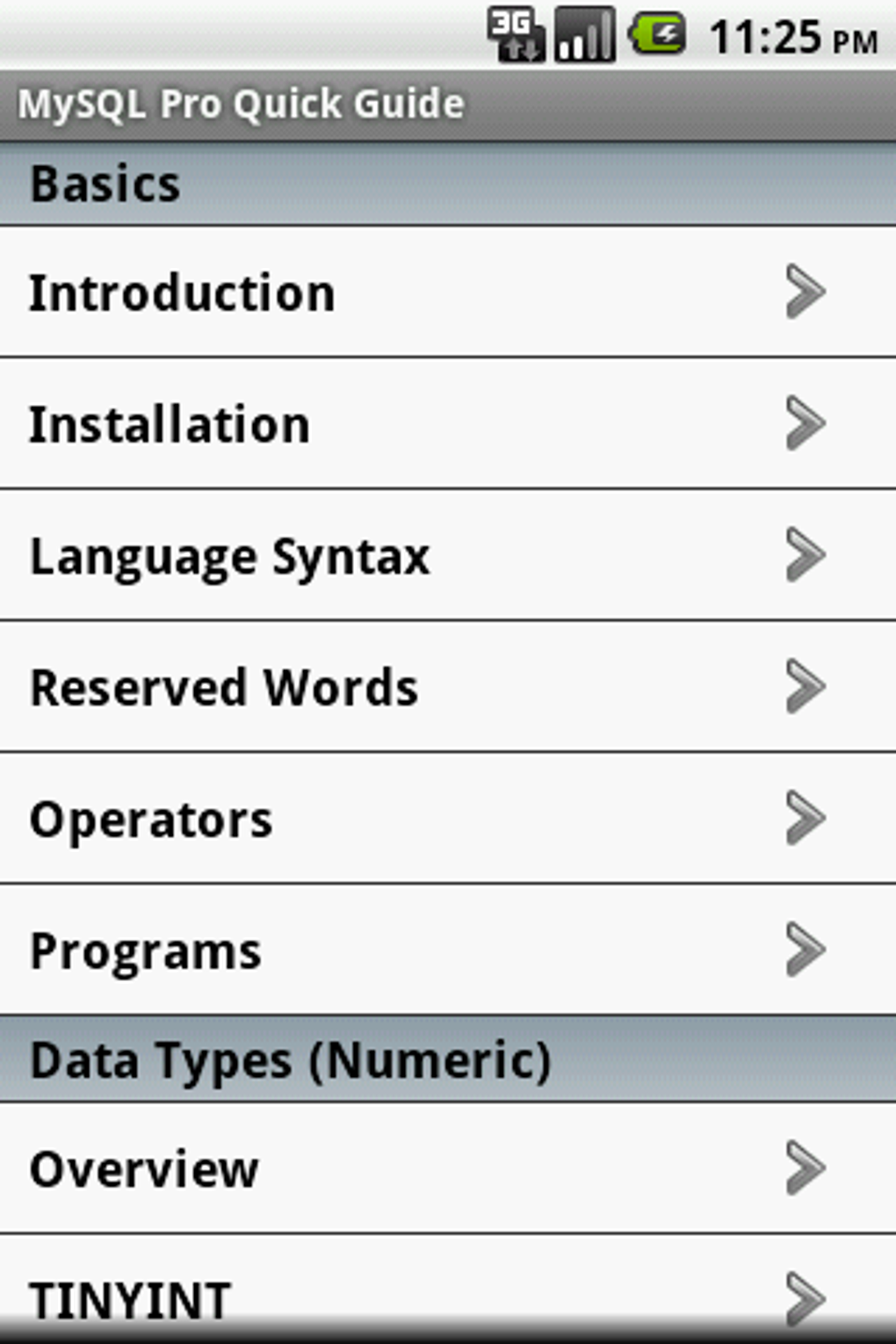 Mysql Pro Free Apk For Android Download