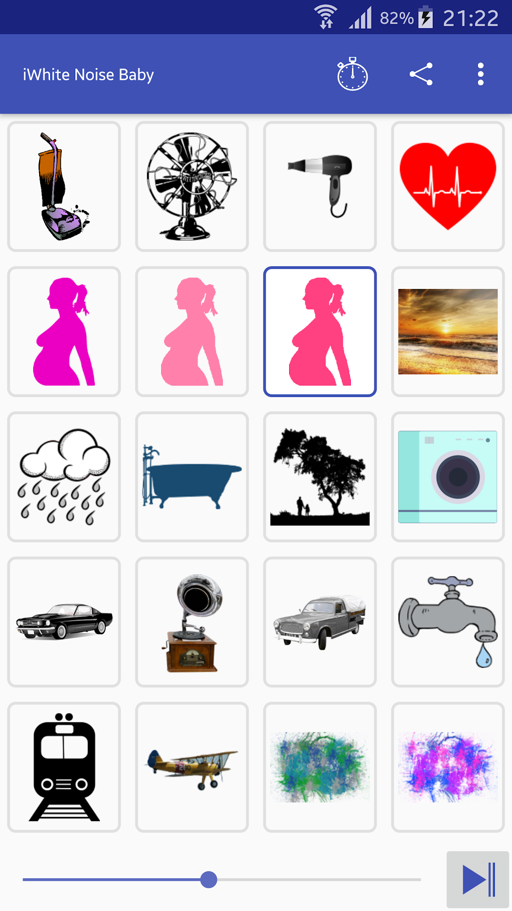 iWhite Noise Baby Bedtime Sound - Baby Sleep Sound for Android - Download