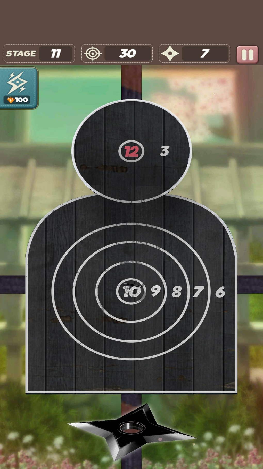 Ninja Star Shuriken for iPhone - Download