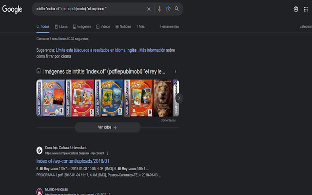 Buscador Avanzado para Google Chrome - Extensión Descargar