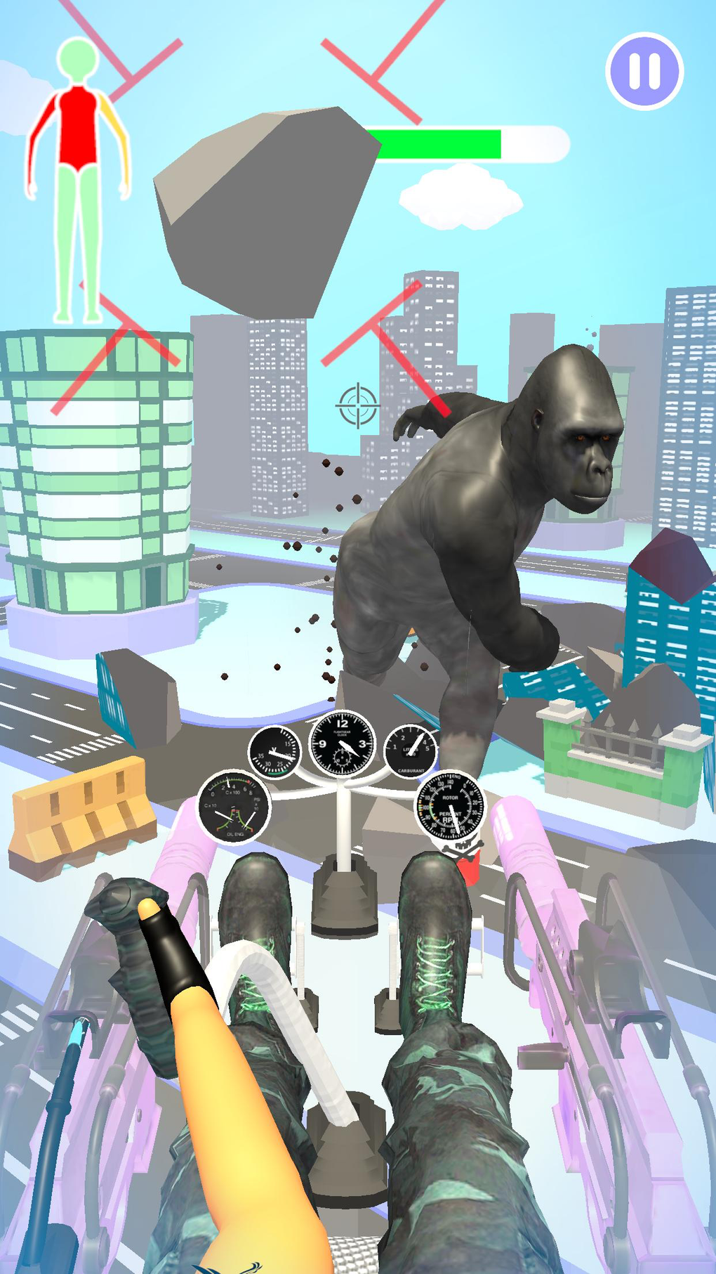 Helicopter Hit: Giant Attack for iPhone - Download