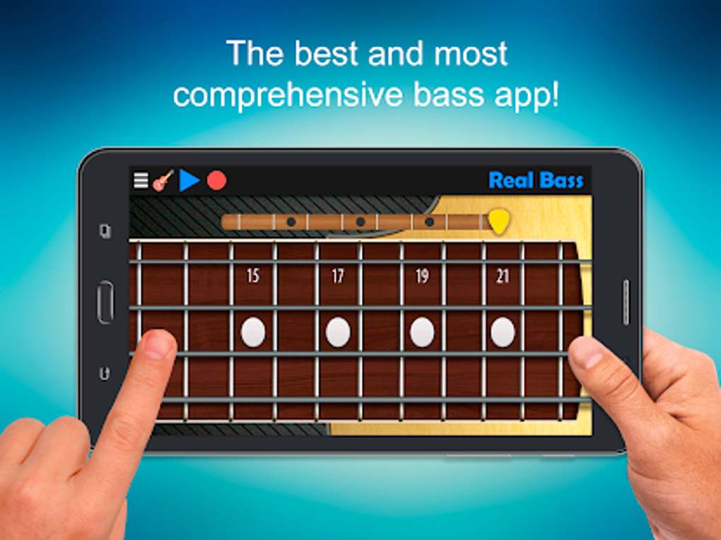 REAL BASS: Electric bass guitar free para Android - Descargar