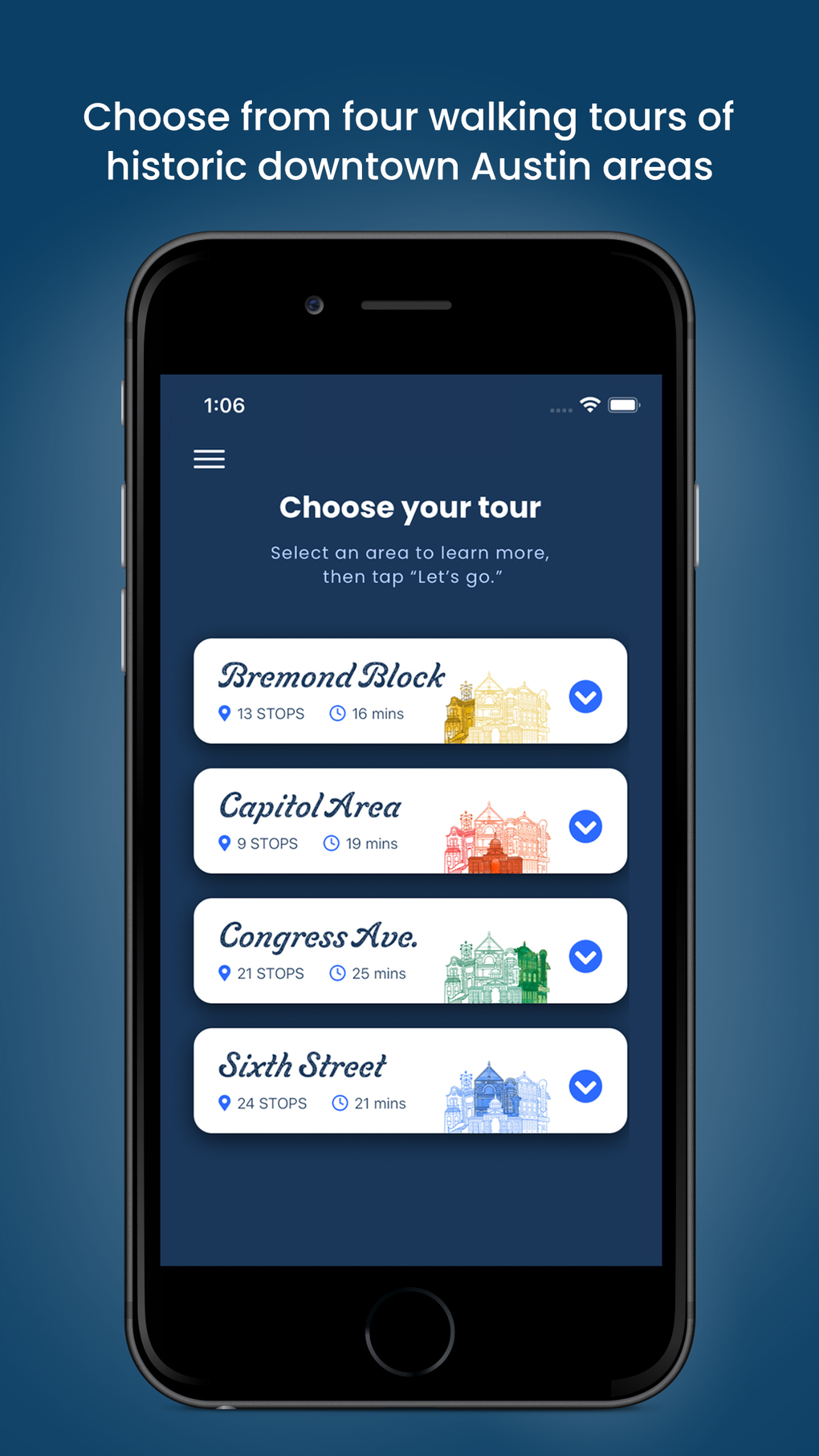 Walk of the Town ATX for iPhone - Download