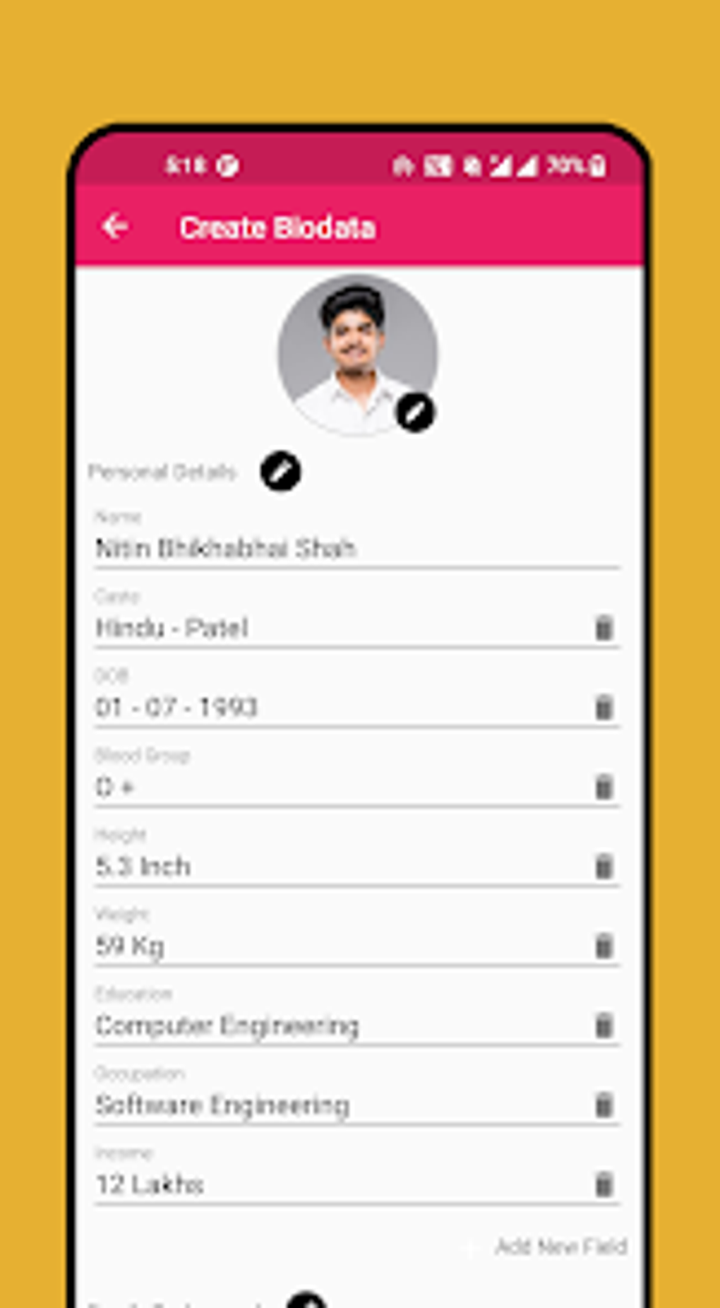 Marriage Bio Data Maker for Android - Download