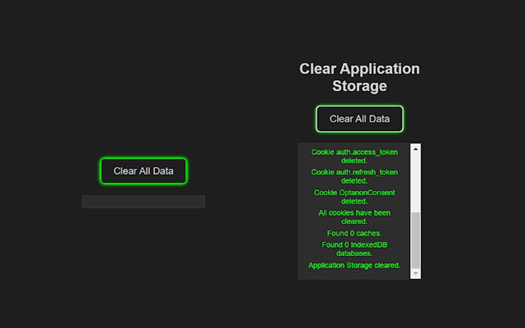 Clear Application Storage for Google Chrome - Extension Download