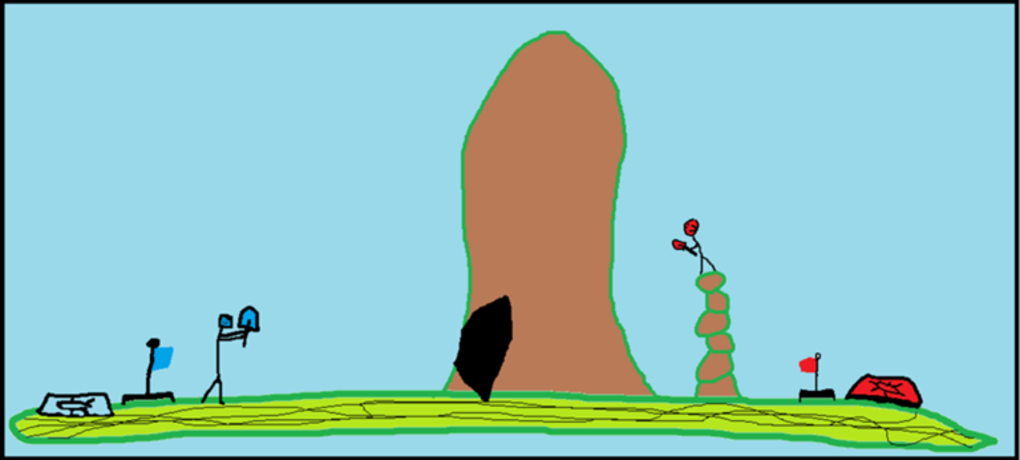 Dig a Hole trough the wall to get the Enemys Flag for ROBLOX - Game ...