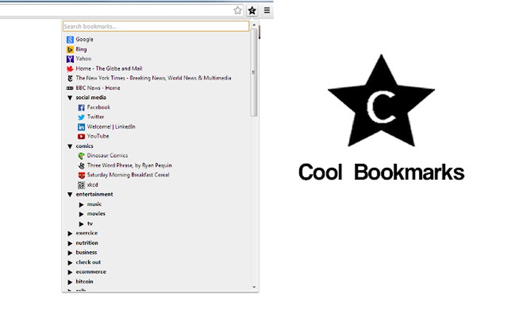 Cool Bookmarks Google Chrome için - Eklenti İndir