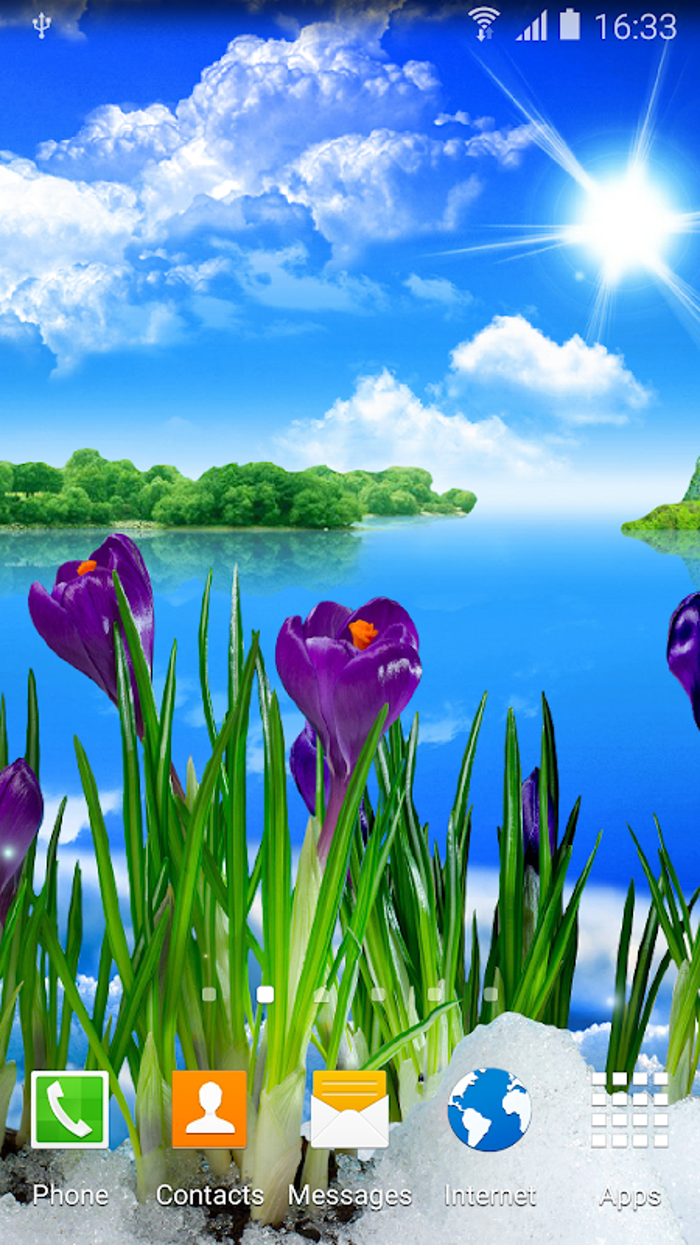 Spring Live Wallpaper APK pour Android - Télécharger