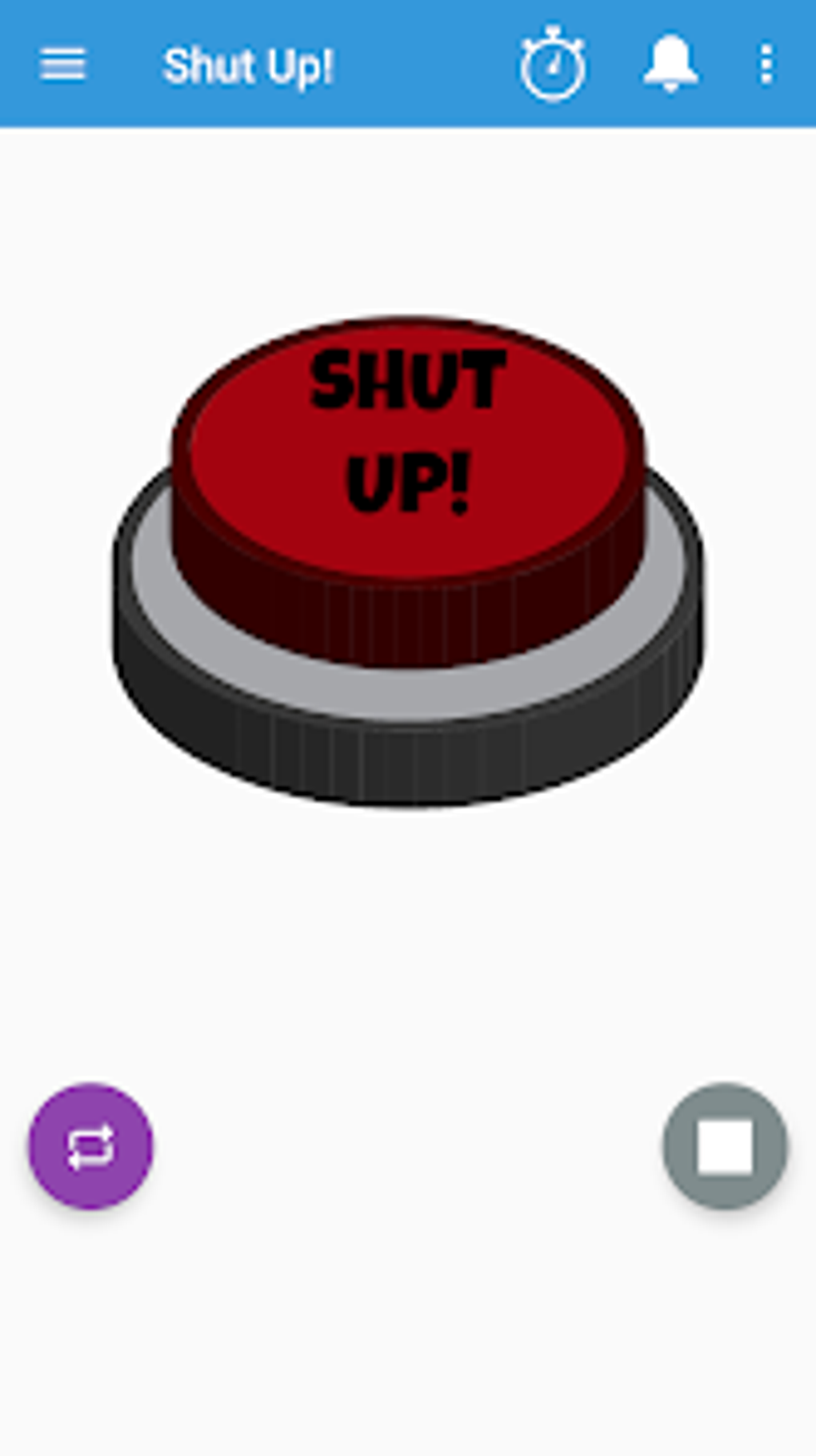 Shut Up Button para Android - Descargar