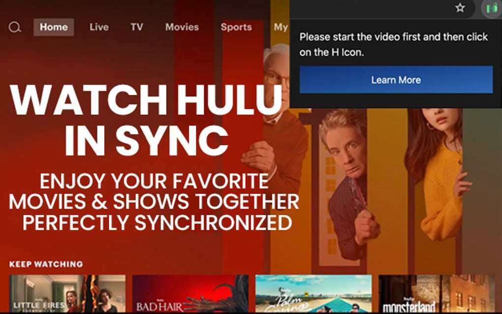 Hulu Watch Party for Google Chrome - Extension Download