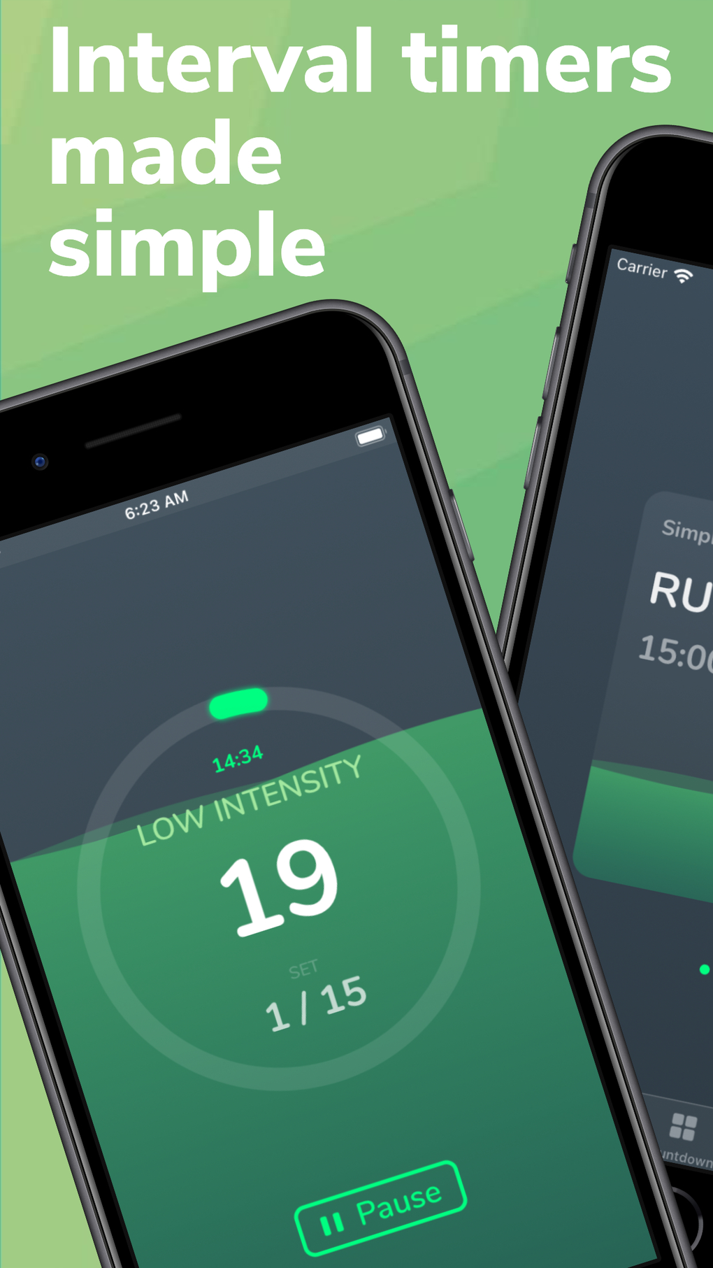 Interval Timer Cero per iPhone - Download