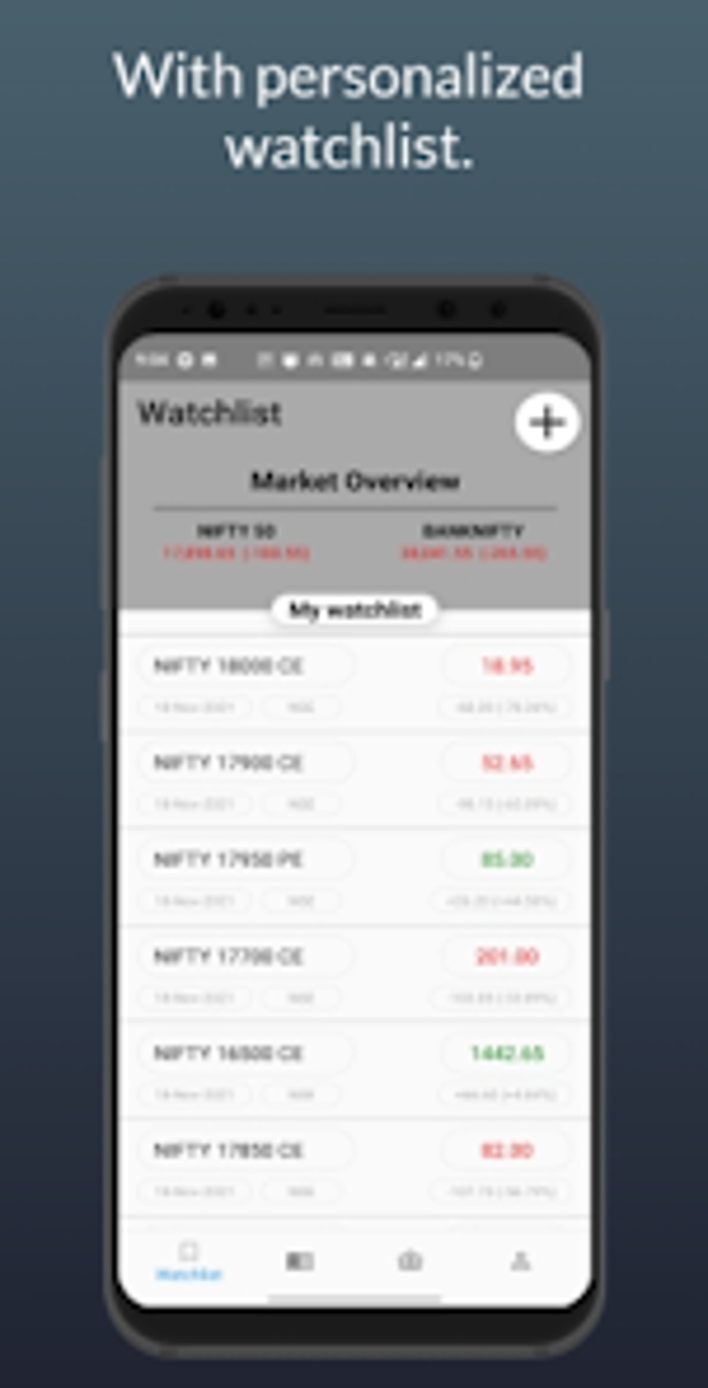 NIOTA : Virtual Option Trading for Android - Download