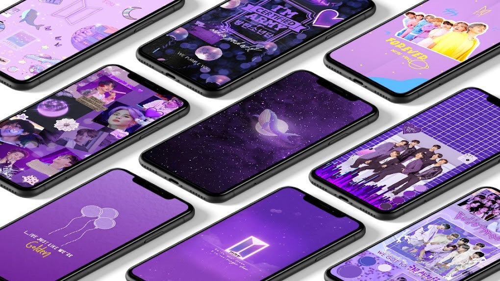 BTS Purple Wallpaper para Android - Descargar