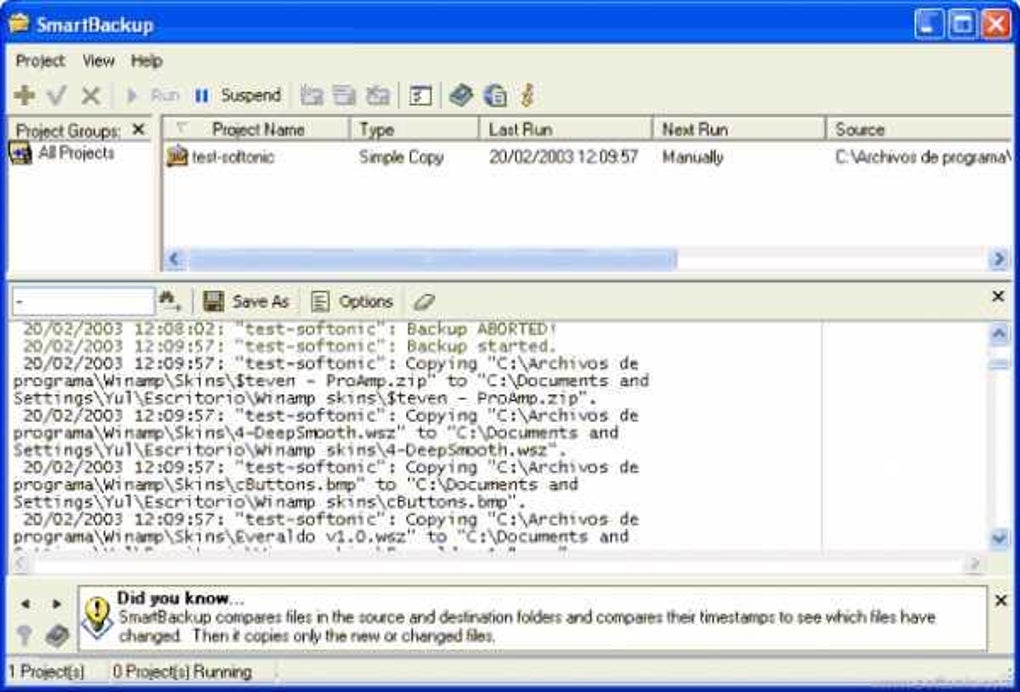SmartBackup - Descargar