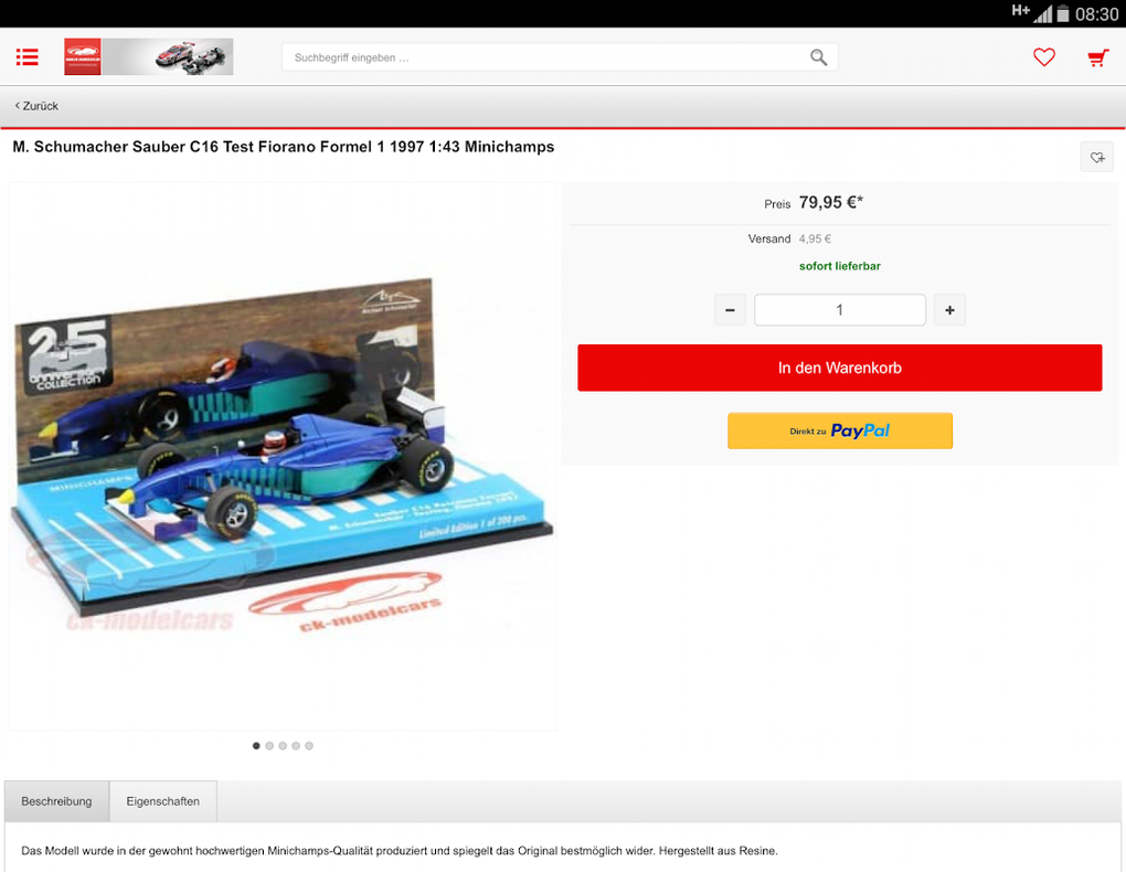 ck-modelcars Shop APK for Android - Download