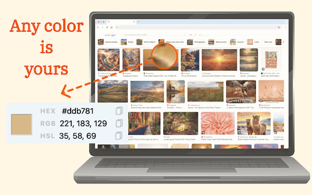 HEX Color Picker for Google Chrome - Extension Download