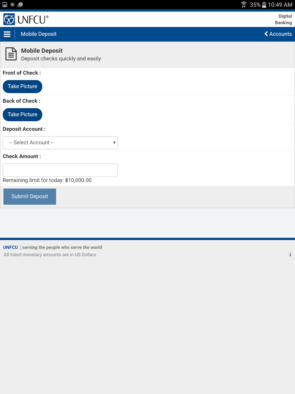 UNFCU Digital Banking Android 版 - 下载