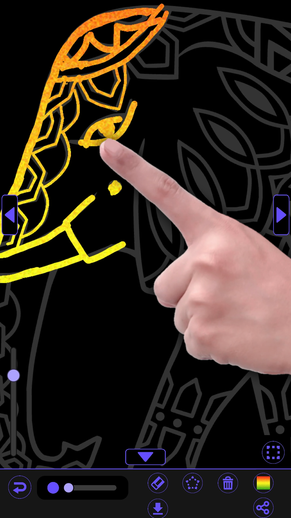 Scratch Art Bord : Healing for iPhone - Download