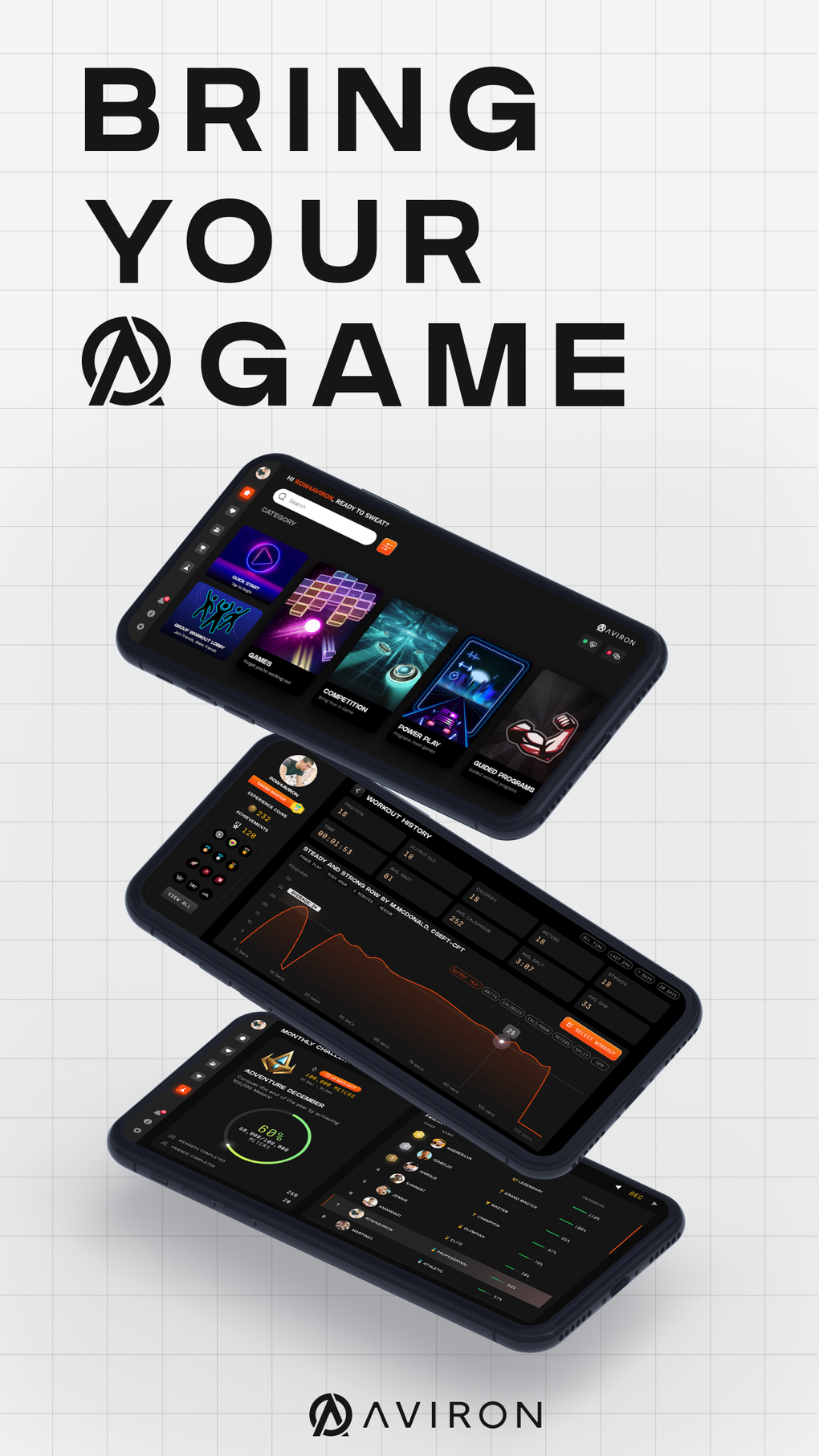 Aviron: Game your workout for iPhone - Download