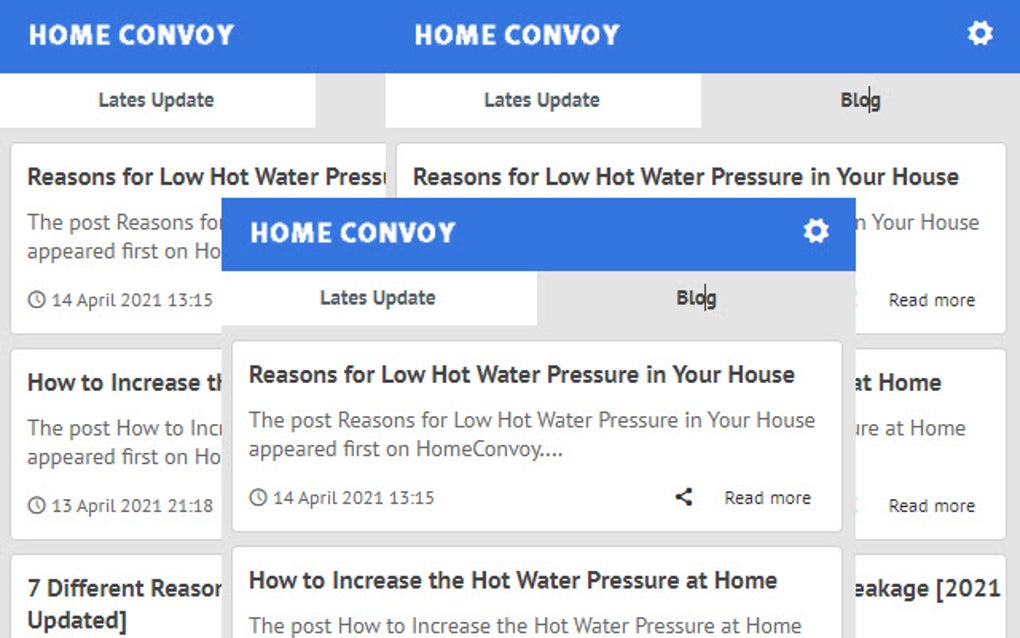 Home Convoy - Daily Home Life Update for Google Chrome - Extension Download