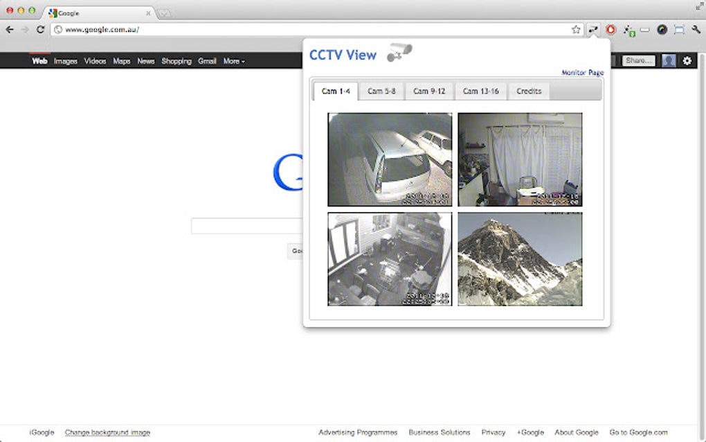 CCTV View for Google Chrome - Extension Download